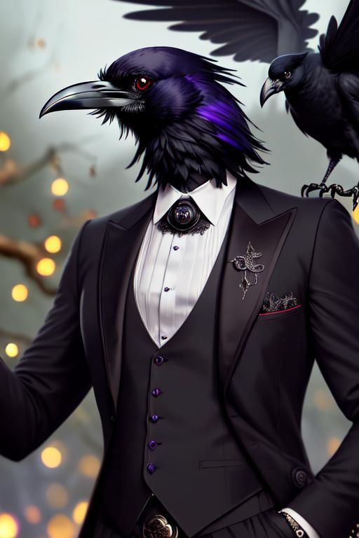 character concept art Portrait of Anthropomorphic ra... | OpenArt