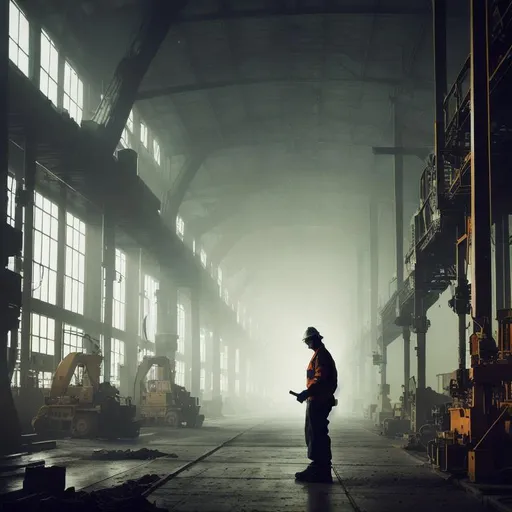 extremely realistic, hyperdetailed, cyborg factory,... | OpenArt