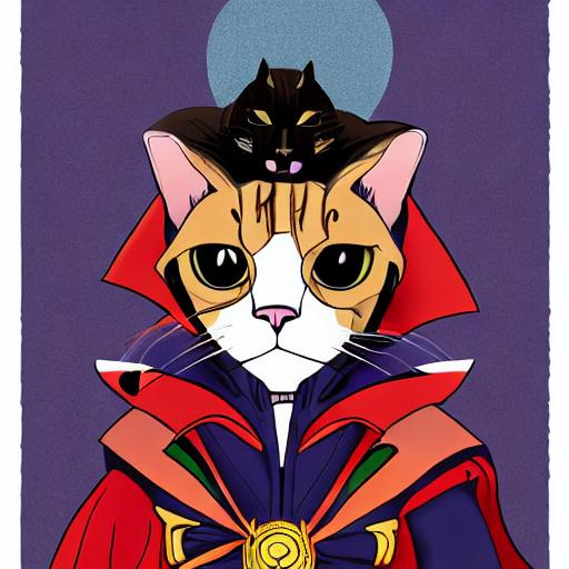 Doctor strange as a cat | OpenArt