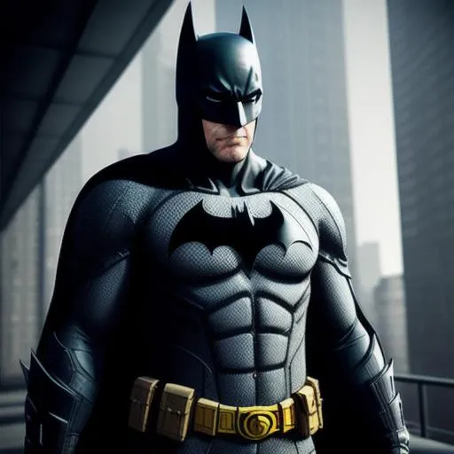 batman in berlin, leaning against the wall, posing c... | OpenArt