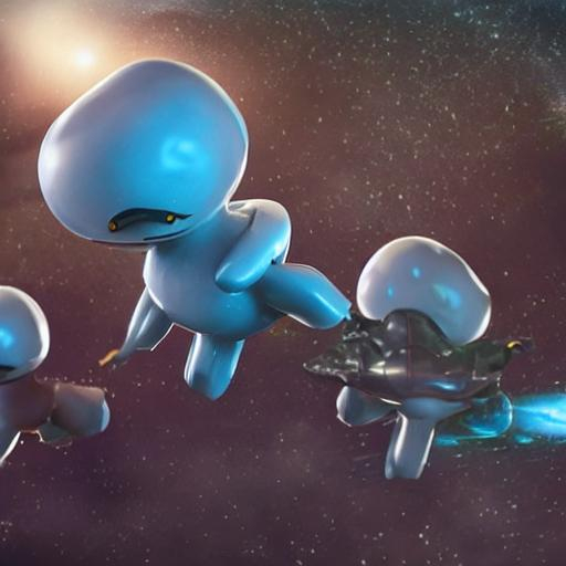 Rubber Duck Aliens visiting the Earth for the first... | OpenArt