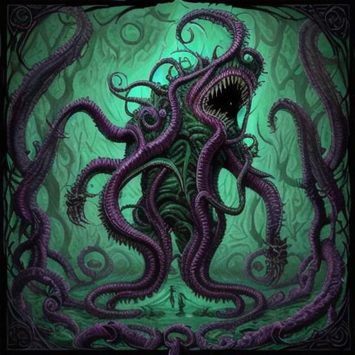 eldritch abomination made of entropy devouring all life | OpenArt