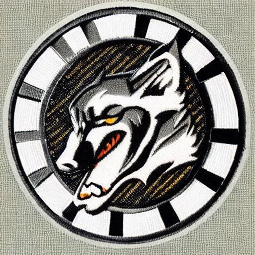 Fighter Squadron insignia for a squadron named "Whit... | OpenArt