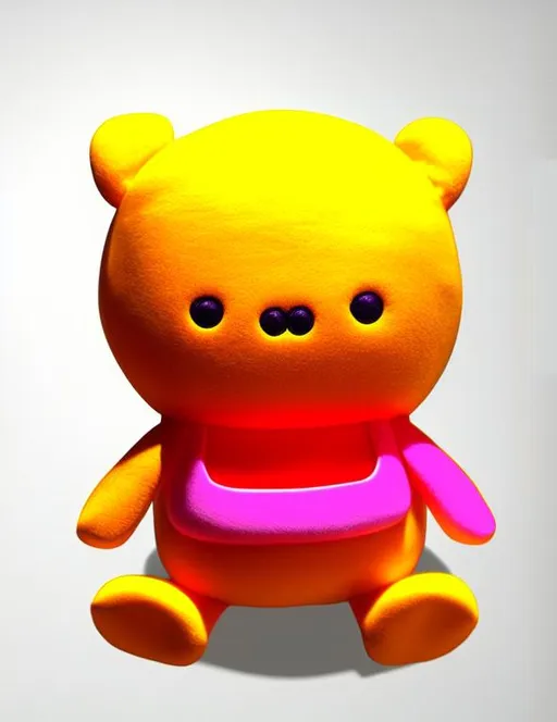 tiny cute big eyes green/pink {bear} Gucci retro sty... | OpenArt