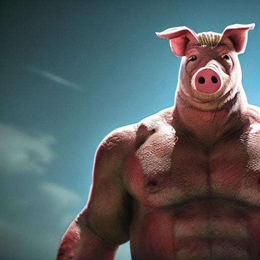 pig man Marvel Cinematic style 4k super close shot p... | OpenArt