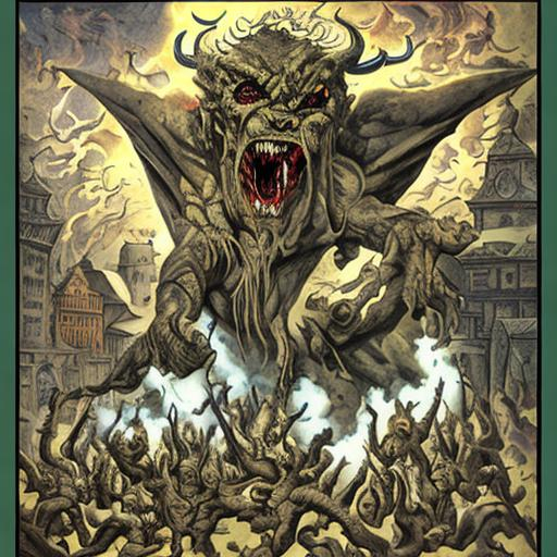 The Demon Choronzon of Praha | OpenArt