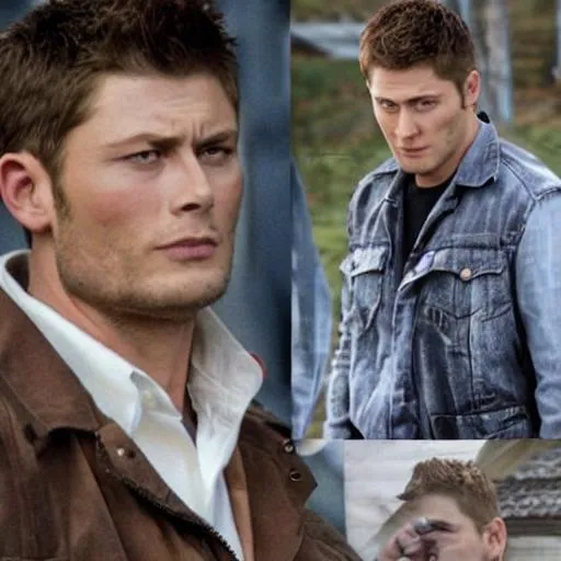 Dean and Sam winchester kissing | OpenArt