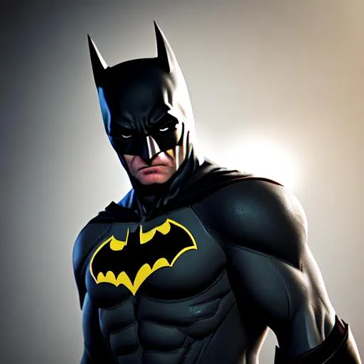 batman bald, 32k, ultra hd, smilling