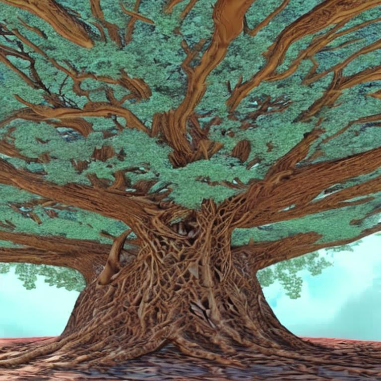 super detailed ancient tree of the Life where people... | OpenArt