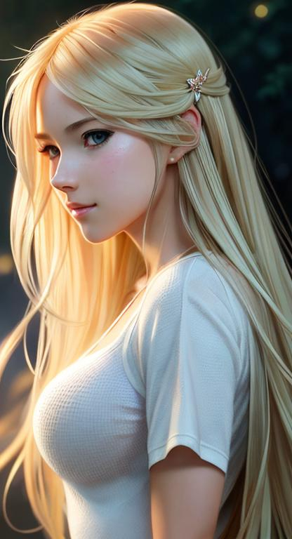 Girl Full Boby Detailed Vivid And Enhanced Anime