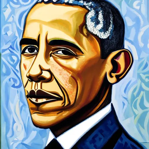 Anime Obama detailed