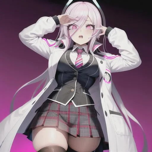 Danganrompa mastermind girl that looks cute, and is... | OpenArt