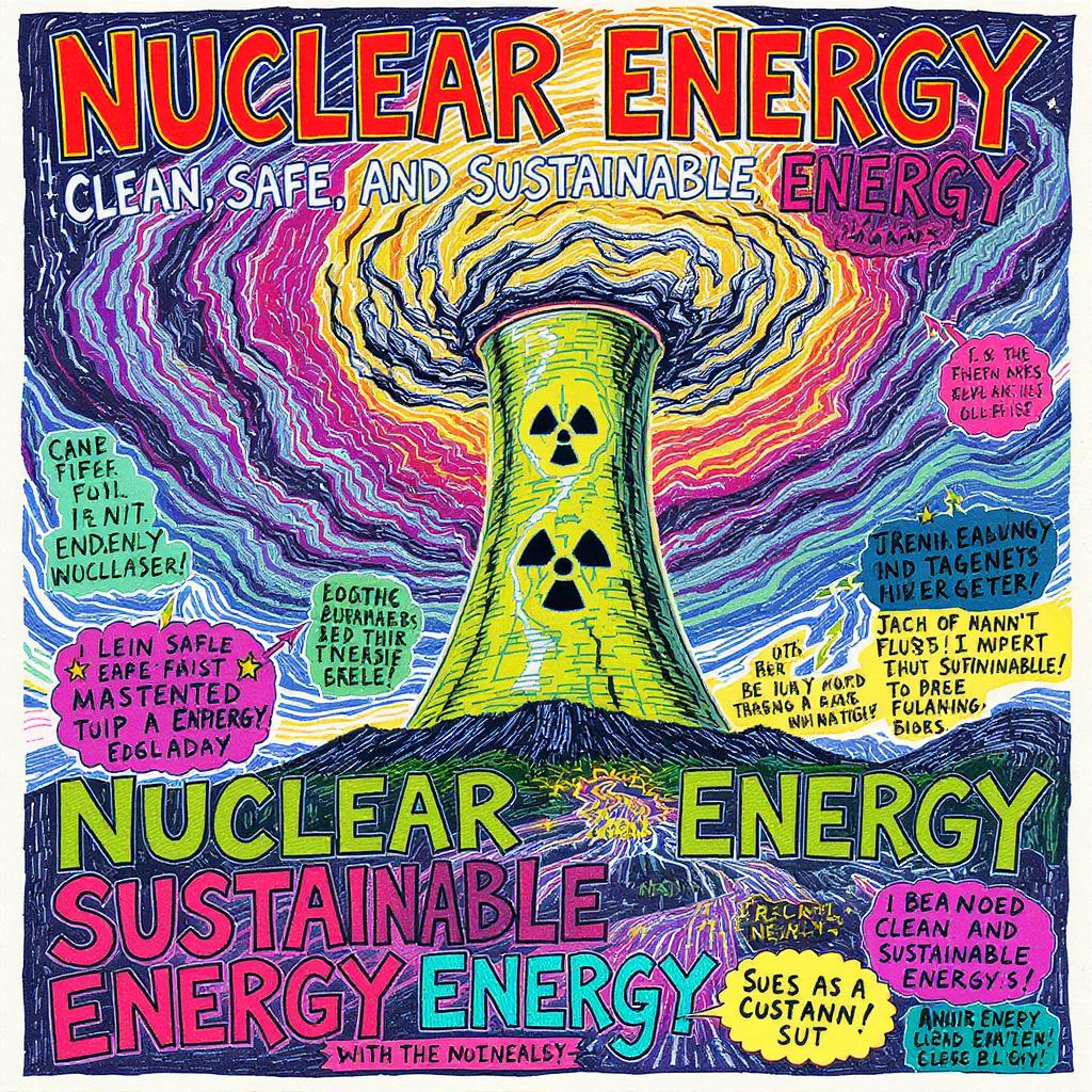 Nuclear Energy: Clean, Safe, and Sustainable Energy"...
