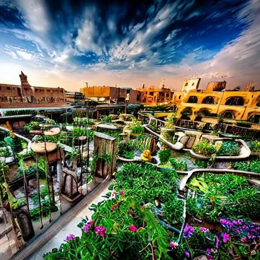 long shot scenic professional photograph of {Hanging... | OpenArt