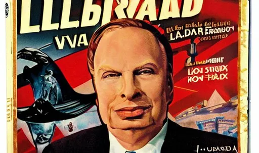 L ron hubbard war lord | OpenArt