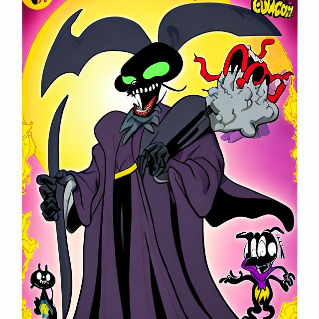 Looney toons cosmic grim reaper comes to town | OpenArt