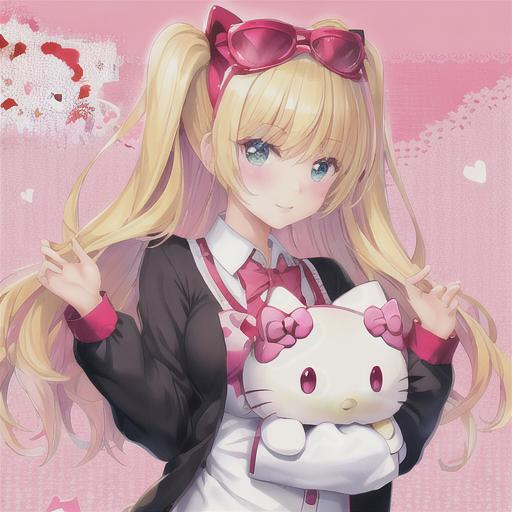 hello kitty as a human sfw | OpenArt