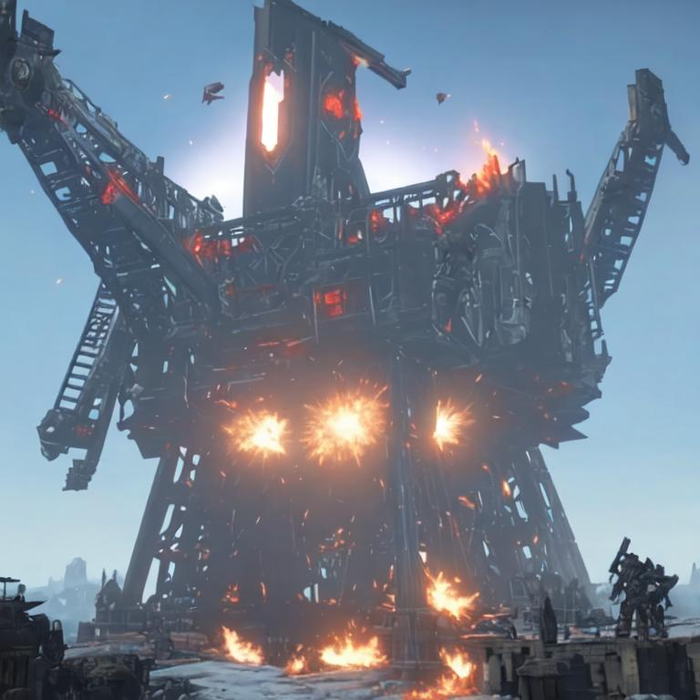 Destiny-Rise Of Iron-Wrath Of The Machine-Siege Engine | OpenArt