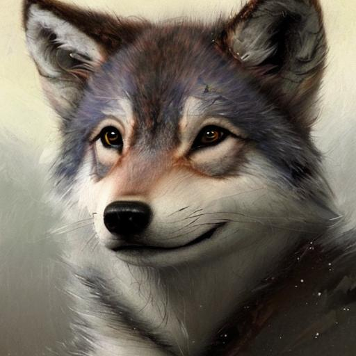 A cute wolf cub extremely detailed, realistic. Krenz... | OpenArt