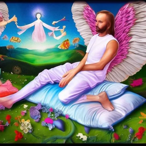 Transform the idea of heaven into a surreal masterpi... | OpenArt