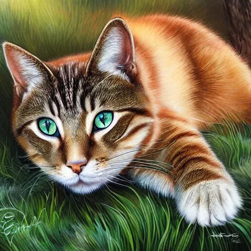 Erin hunter, warrior cats, realistic cats, a pair of...