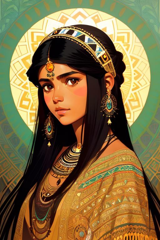 Upper body portrait of Cute woman Isabela Merced, 17... | OpenArt