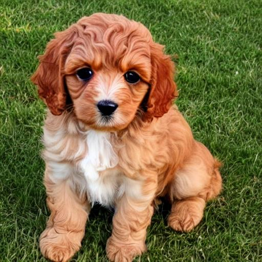 pretty cute cavapoo puppies sunset