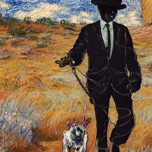 a modern day fool's journey. the fool tarot. in a bu... | OpenArt