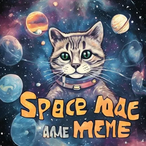 space cat, surprise me