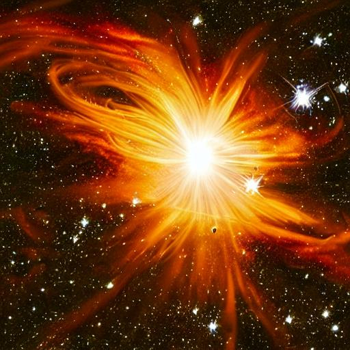 super nova explosion in space | OpenArt