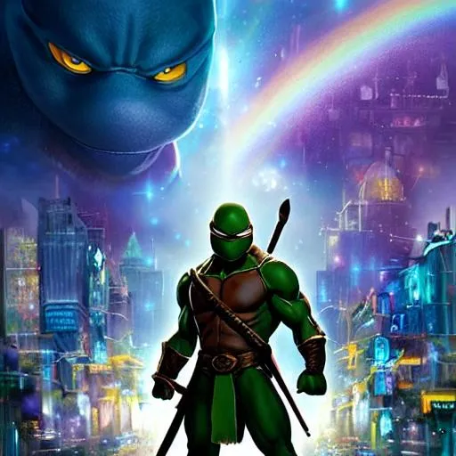 Professional digital art of (((Raphael from Teenage... | OpenArt