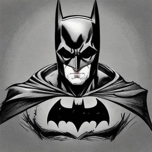 Batman draw by DaVinci | OpenArt