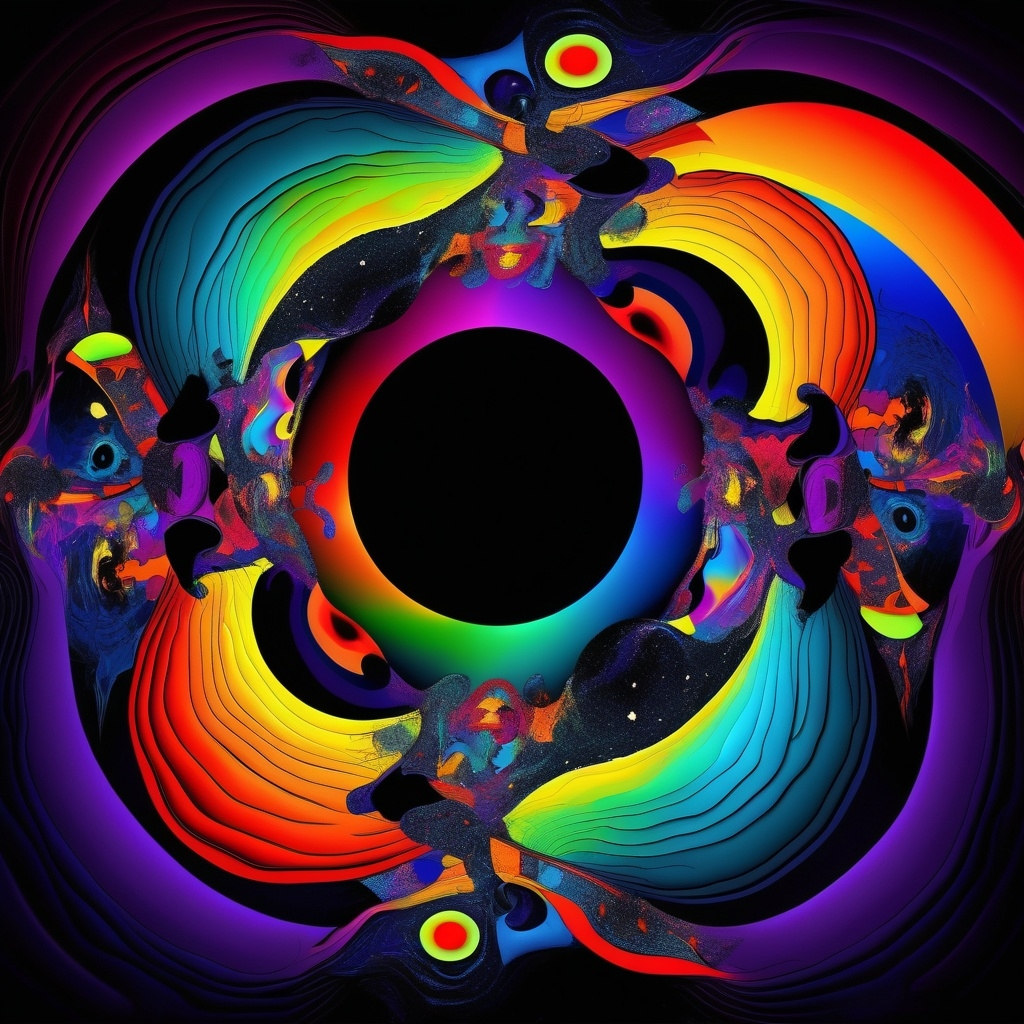 Abstract digital art of a disregarded mind, surreal...