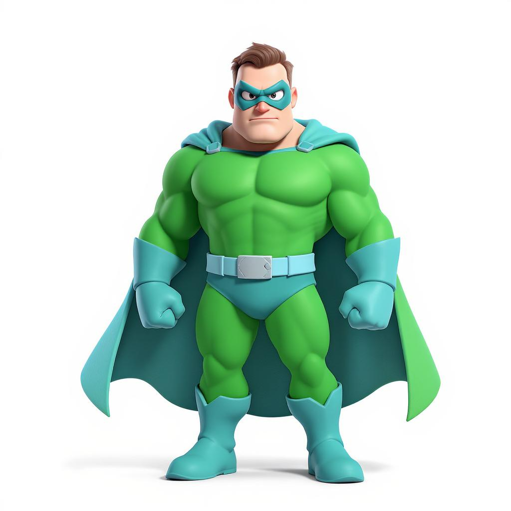 Create a high-quality 3D rendered cartoon-style imag...