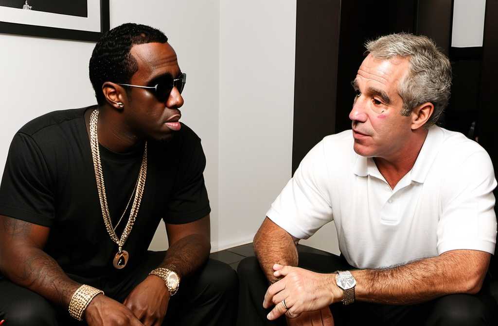 jeffrey epstein giving advice to p diddy