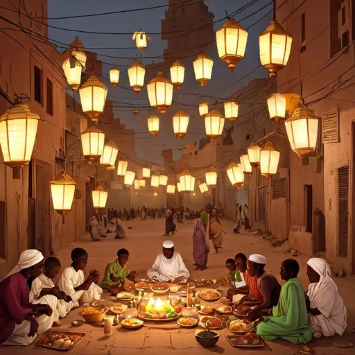 highly detailed illustration of people breaking thei...