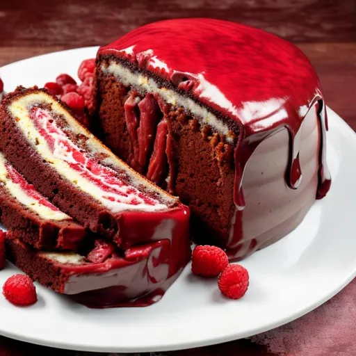 Cake made out of human meat