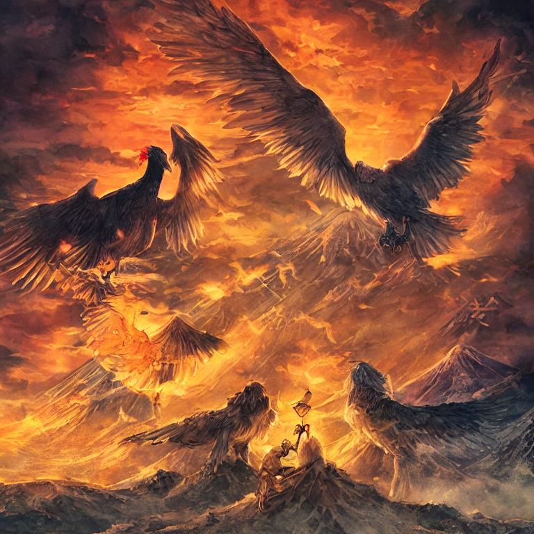 Illustrate the epic moment of Mark Twain and Dumbled... | OpenArt