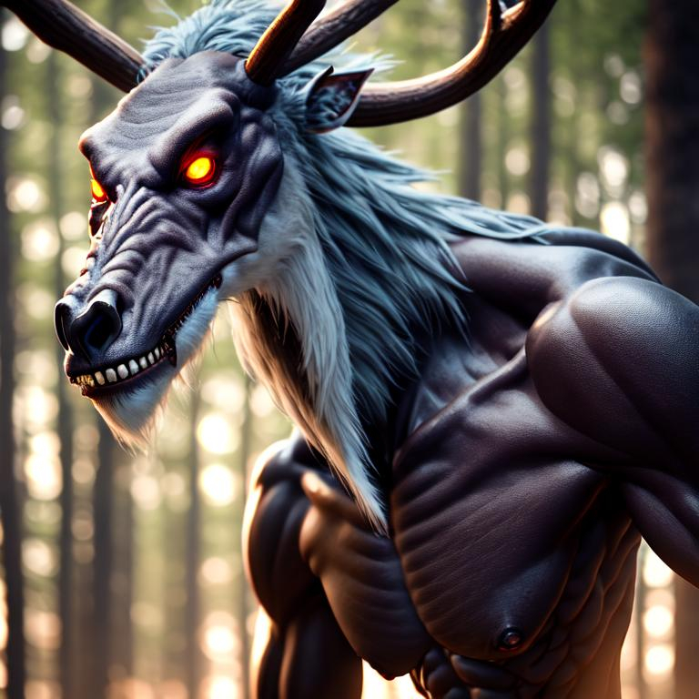 wendigo, kappa, centaur, Professional, Highly Detail... | OpenArt