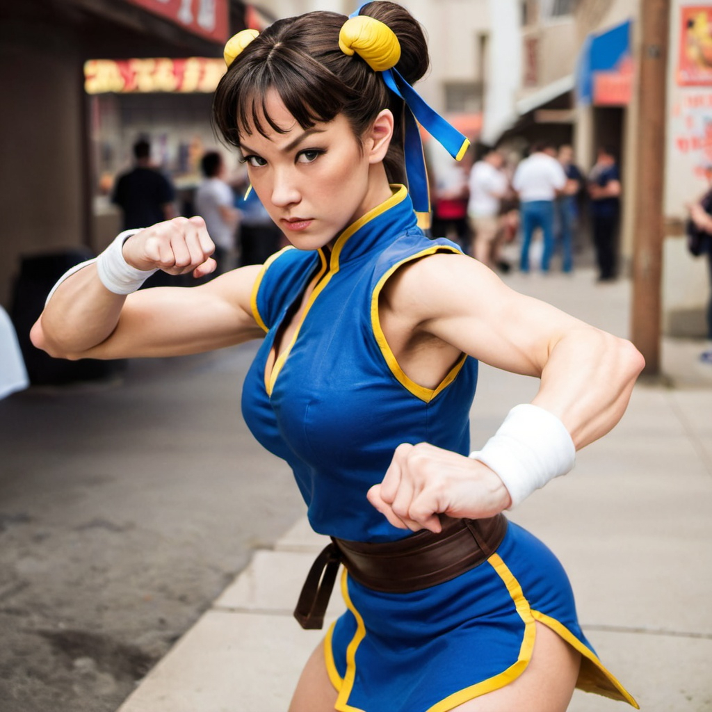 chun li from street fighter