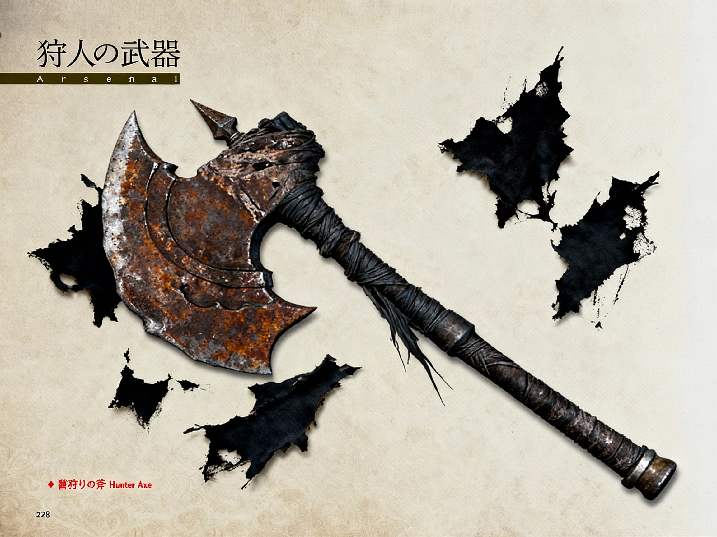 Bloodborne style axes