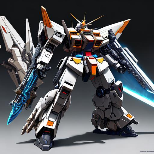 Gundam, frame inversion, large mech backpack, large... | OpenArt