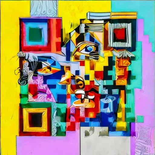 masterpiece, art in picasso style | OpenArt