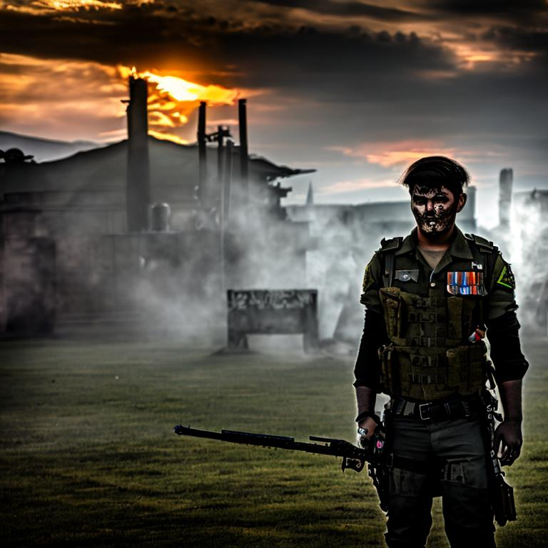 Zombie soldier | OpenArt