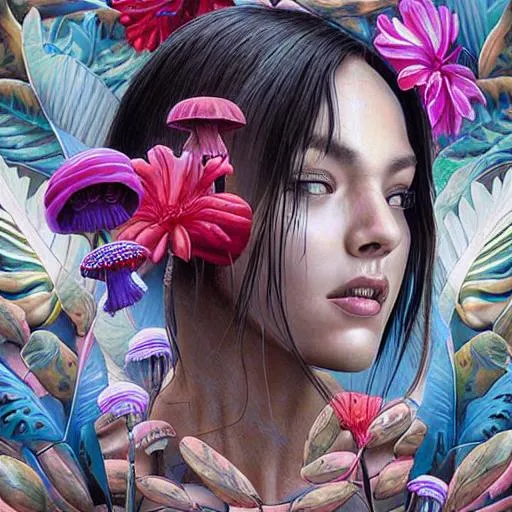 🏞️🌧️🍄, highly detailed, smooth, Sharp focus, digi... | OpenArt