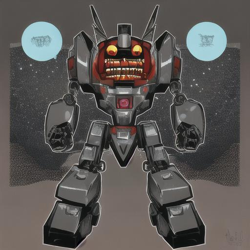 Five Nights at Freddy's inspired Mecha Robot | OpenArt