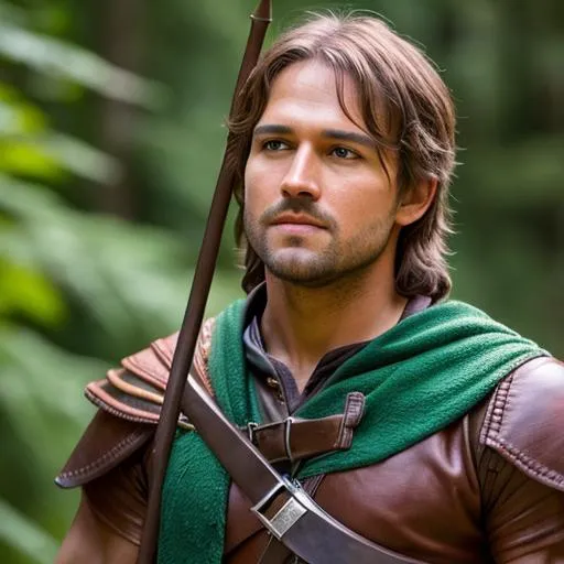 RAW photo, realistic photo of Robin Hood, (high deta... | OpenArt
