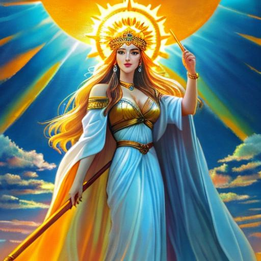 the goddess of the sun