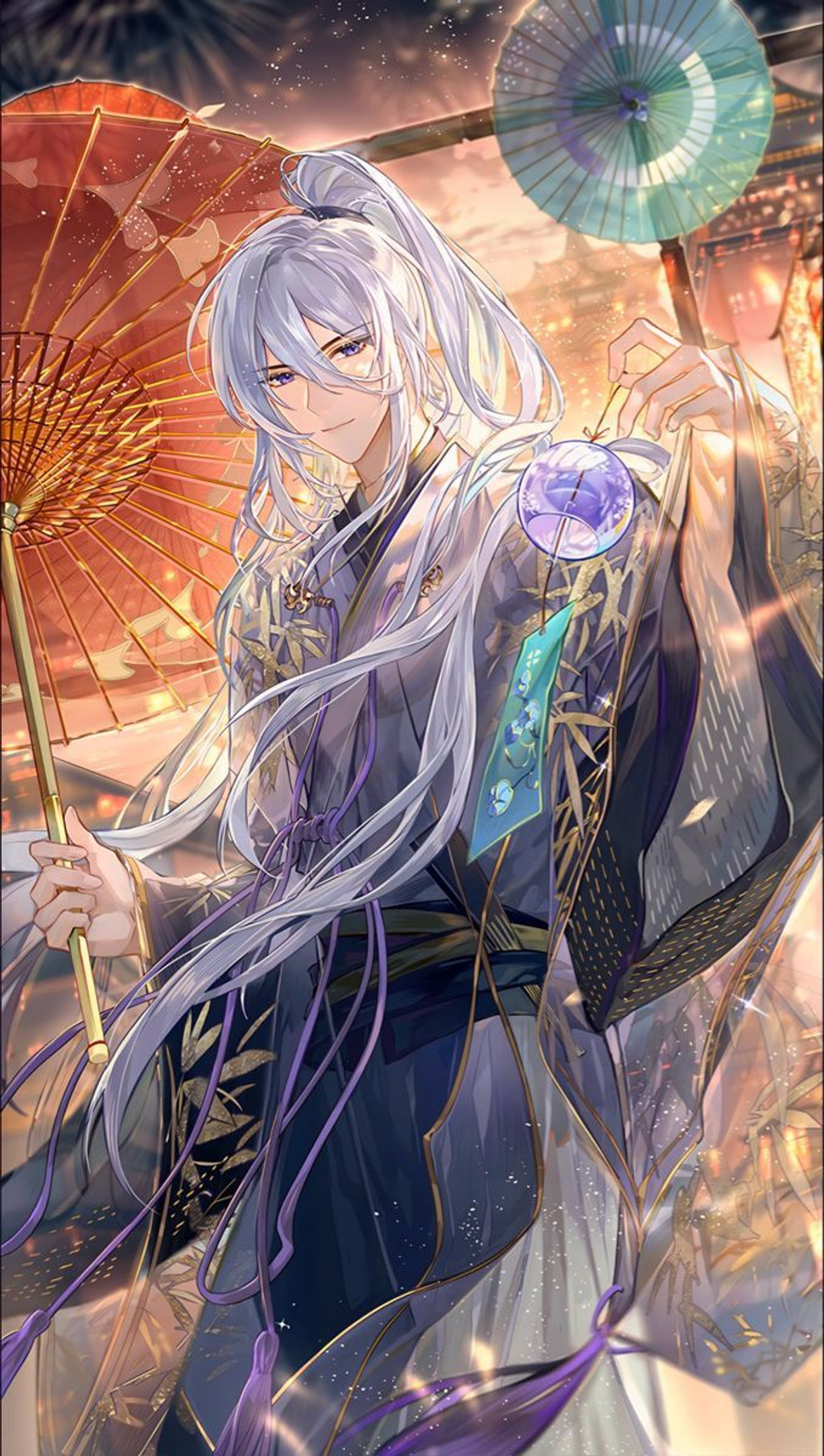 A Cool guy from murim with white hair chinese cultiv...