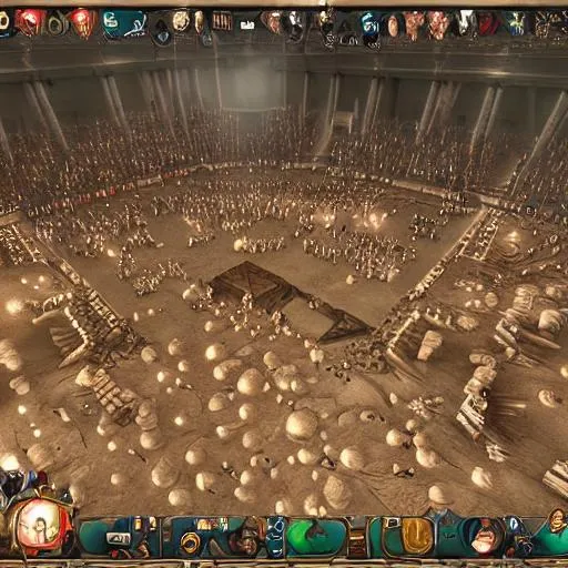 many souls, arena, stopping place, movement through... | OpenArt